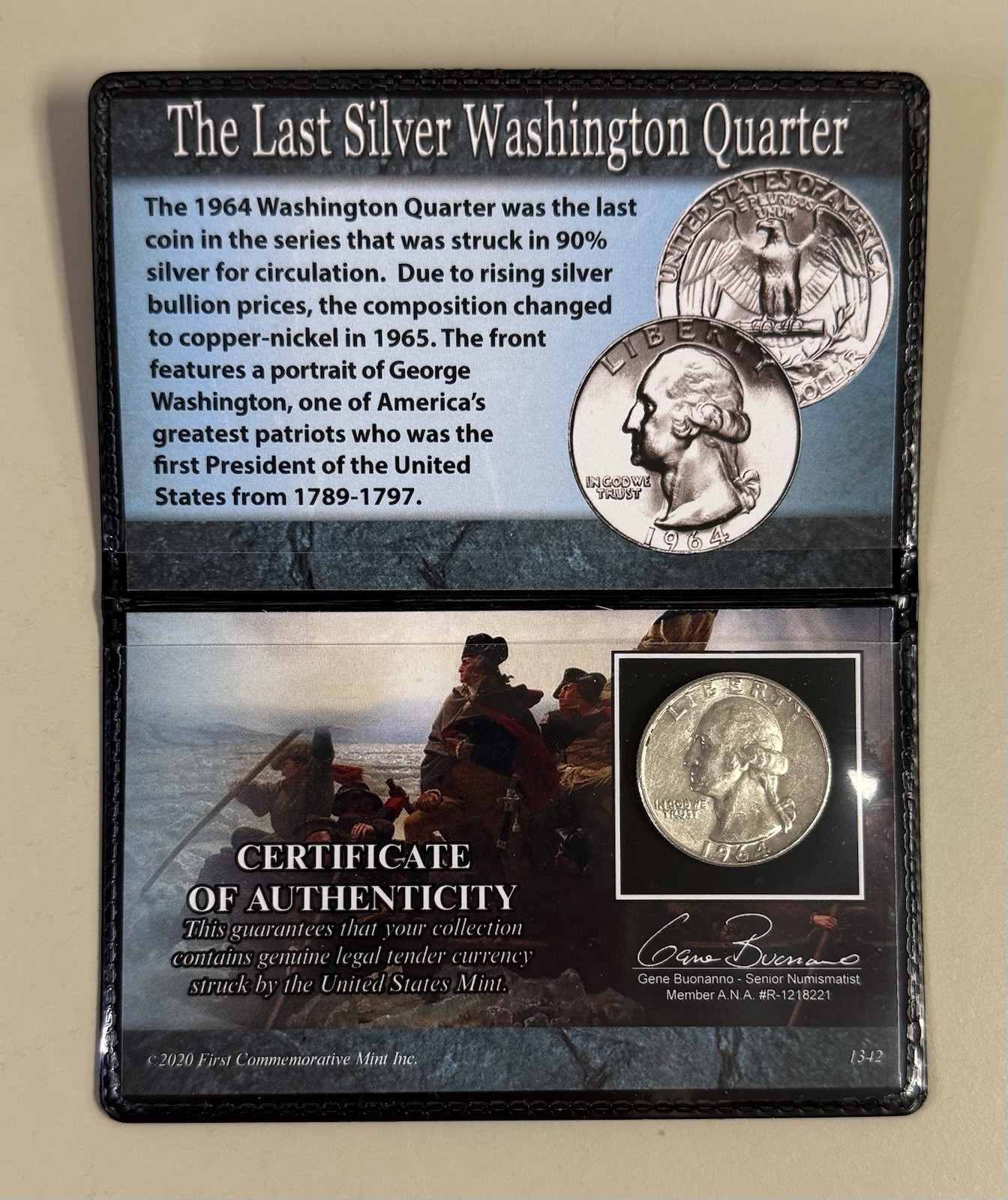 First Commemorative Mint 3-Coin Set – Liberty Nickel, Silver Washington ...