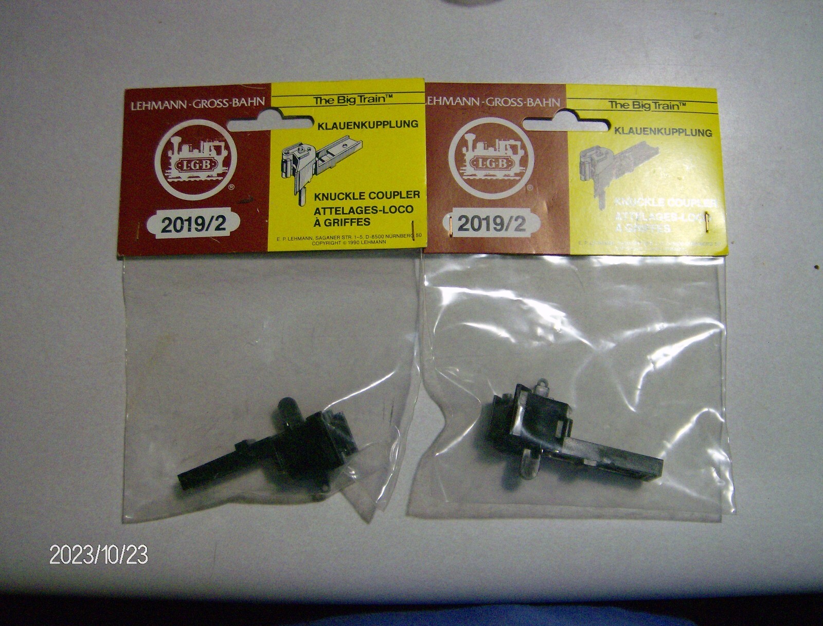 1 LGB 2019/2 G Scale Knuckle Coupler for sale online | eBay