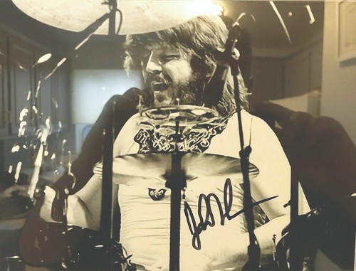 JOHN BONHAM AUTOGRAPH BONZO DRUMMER LED ZEPPELIN 8.5X11 SIGNED PHOTO ...