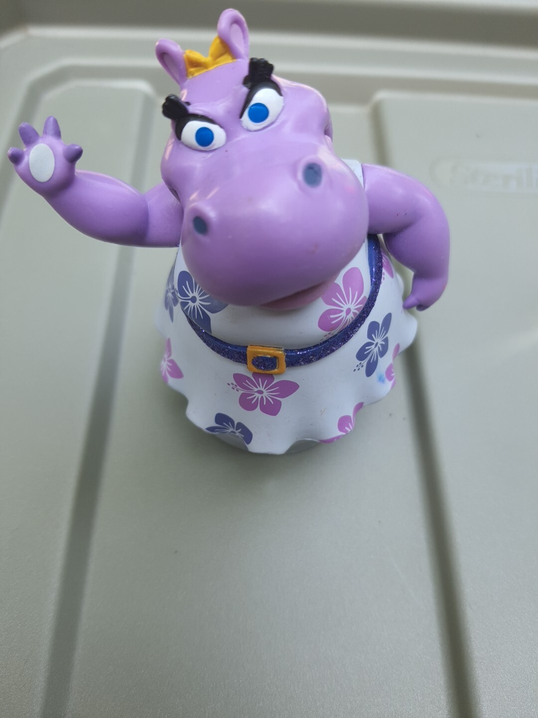 Disney Authentic HILDA HIPPO Happy Helpers Cake TOPPER Toy CLUBHOUSE ...