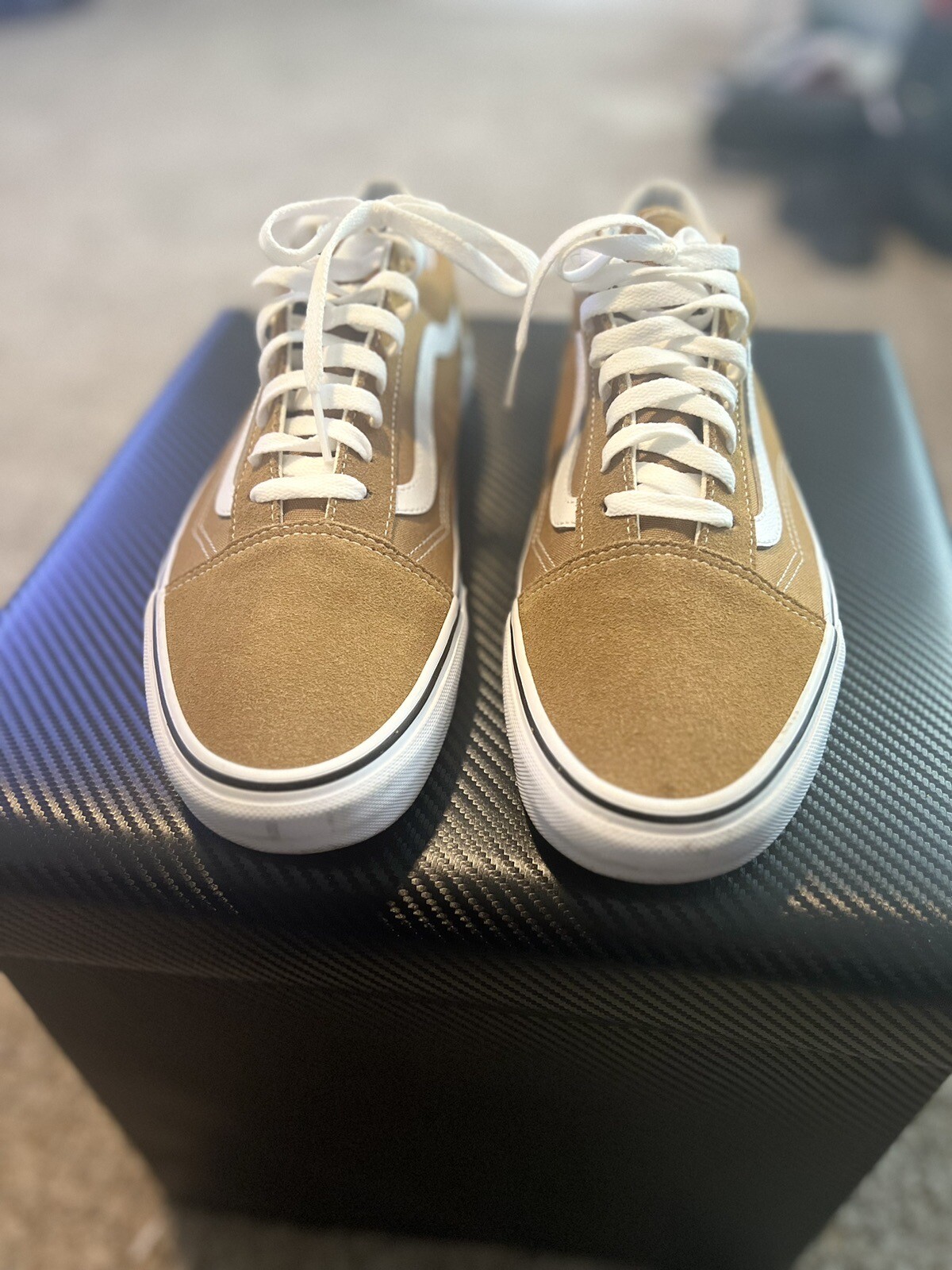 Size 10.5 - VANS Old Skool Wheat Tan Color - Gem