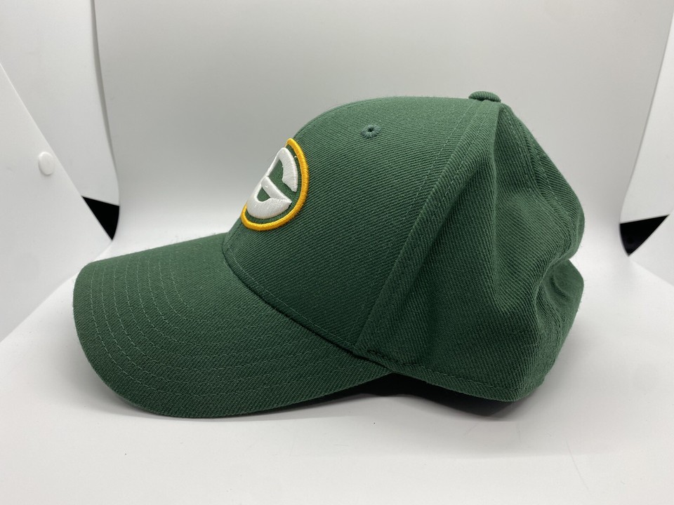 Green Bay Packers Team Apparel On Field Hat Strapback Cap Reebok NFL RN ...