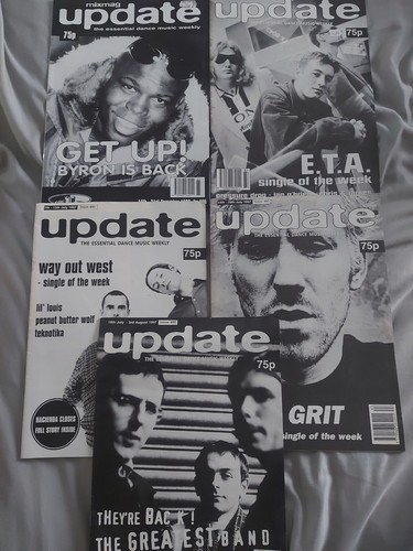 DJ Mixmag Update Lot Of 5 Dance Music Weekly DMC Magazine 465 484 492 ...
