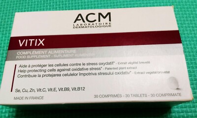ACM LABORATOIRE VITIX ANTIOXIDANT REPIGMENTATION VITILIGO SKIN 30 ...