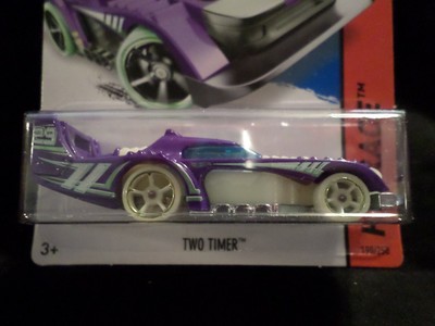 HW HOT WHEELS 2014 HW RACE #190 TWO TIMER RACE CAR HOTWHEELS PRPL TRACK ...