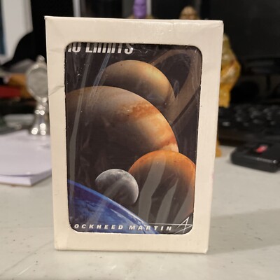Lockheed Martin Aerospace defense Playing Cards “No Limits” Planets ...