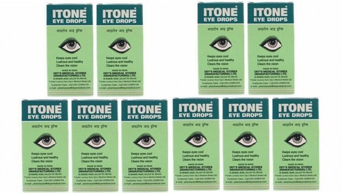 10pc x ITONE Eye Drops Herbal Ayurvedic for Conjunctivitis, Itching of ...