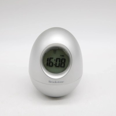 Wobble Clock Brookstone Bob 5 in 1 clock w/ date Alarm Timer Temp NIB ...