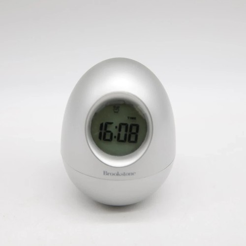 Wobble Clock Brookstone Bob 5 in 1 clock w/ date Alarm Timer Temp NIB ...