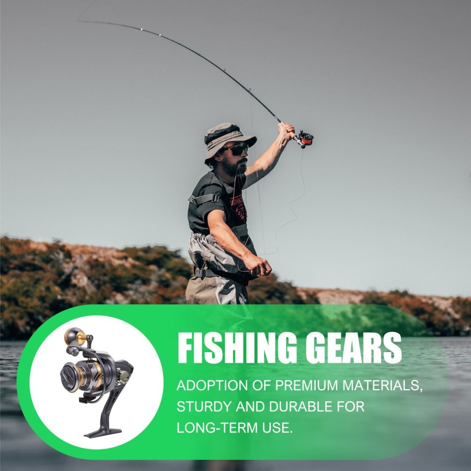 1pc Fishing Reel Metal Fishing Reel Wheel Fishing Tackle Fishing Wire ...