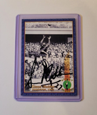 ESSENDON BOMBERS - SIMON MADDEN SIGNED 1994 CAZALY CLASSICS CARD | eBay ...