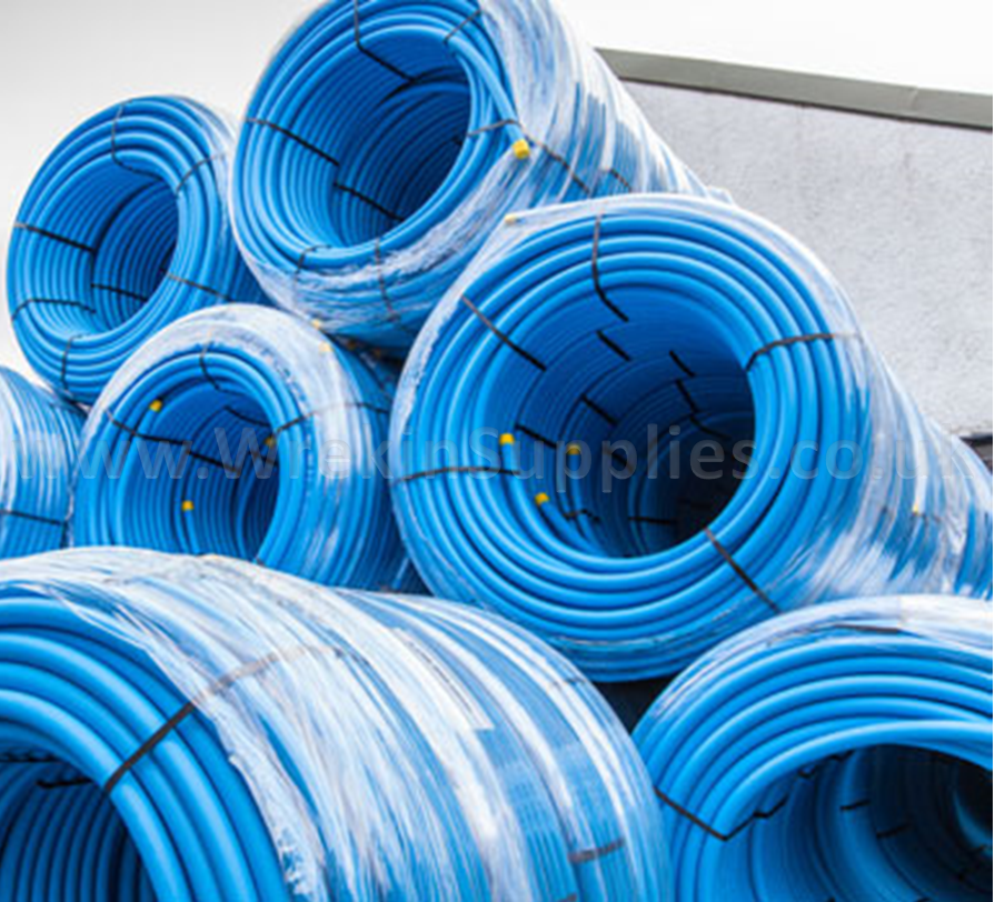 MDPE Plastic Poly Pipe Fitting 20mm 25mm 32mm 40mm 50mm 63mm Water Main ...