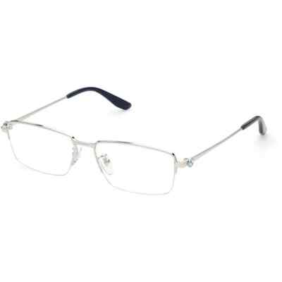 BMW BW5038-H 016 Silver Semi Rim Optical Eyeglasses Frame 56-16-150 ...