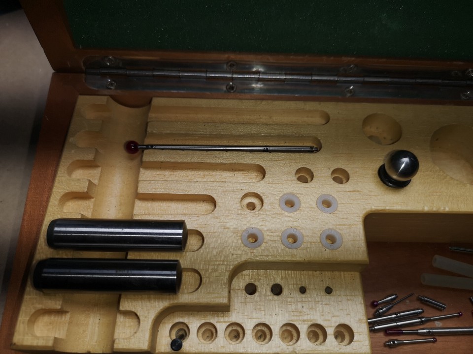 RENISHAW HUGE LOT PROBES CMM STRAIGHT STYLI AND EXTENSIONS LOT Touch ...