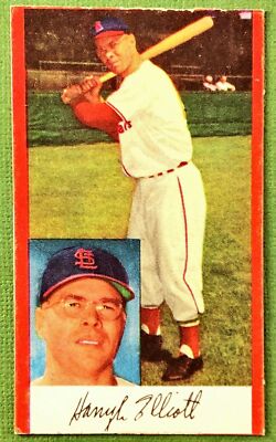 1955 HUNTERS WIENERS HARRY ELLIOTT ST.LOUIS CARDINALS | eBay