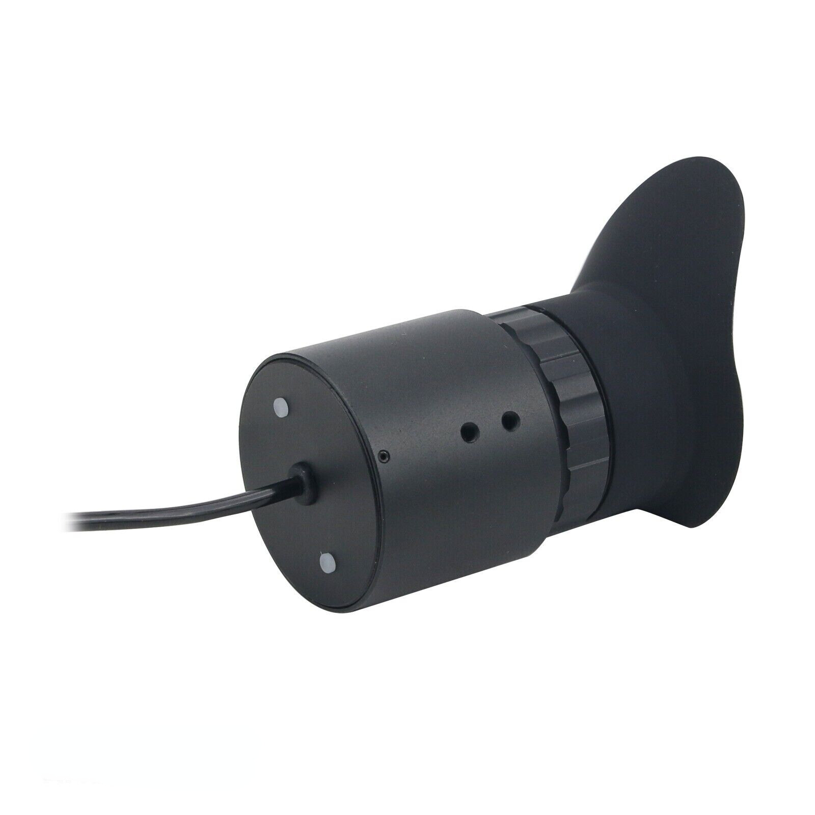 V760A-3 Wearable Head Mounted Display 0.39" OLED 12X Eyepiece 80-Inch ...