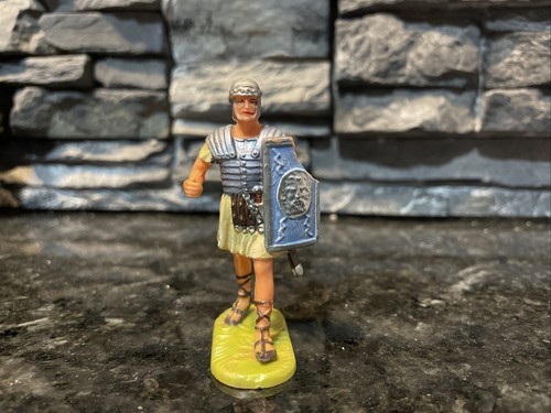 Preiser Elastolin 50200 Roman Legionary Marching -70mm no Weapon 2 ...