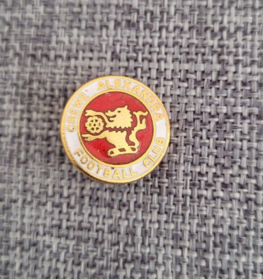 CREWE ALEXANDRA FC SMALL ENAMEL BADGE | eBay UK
