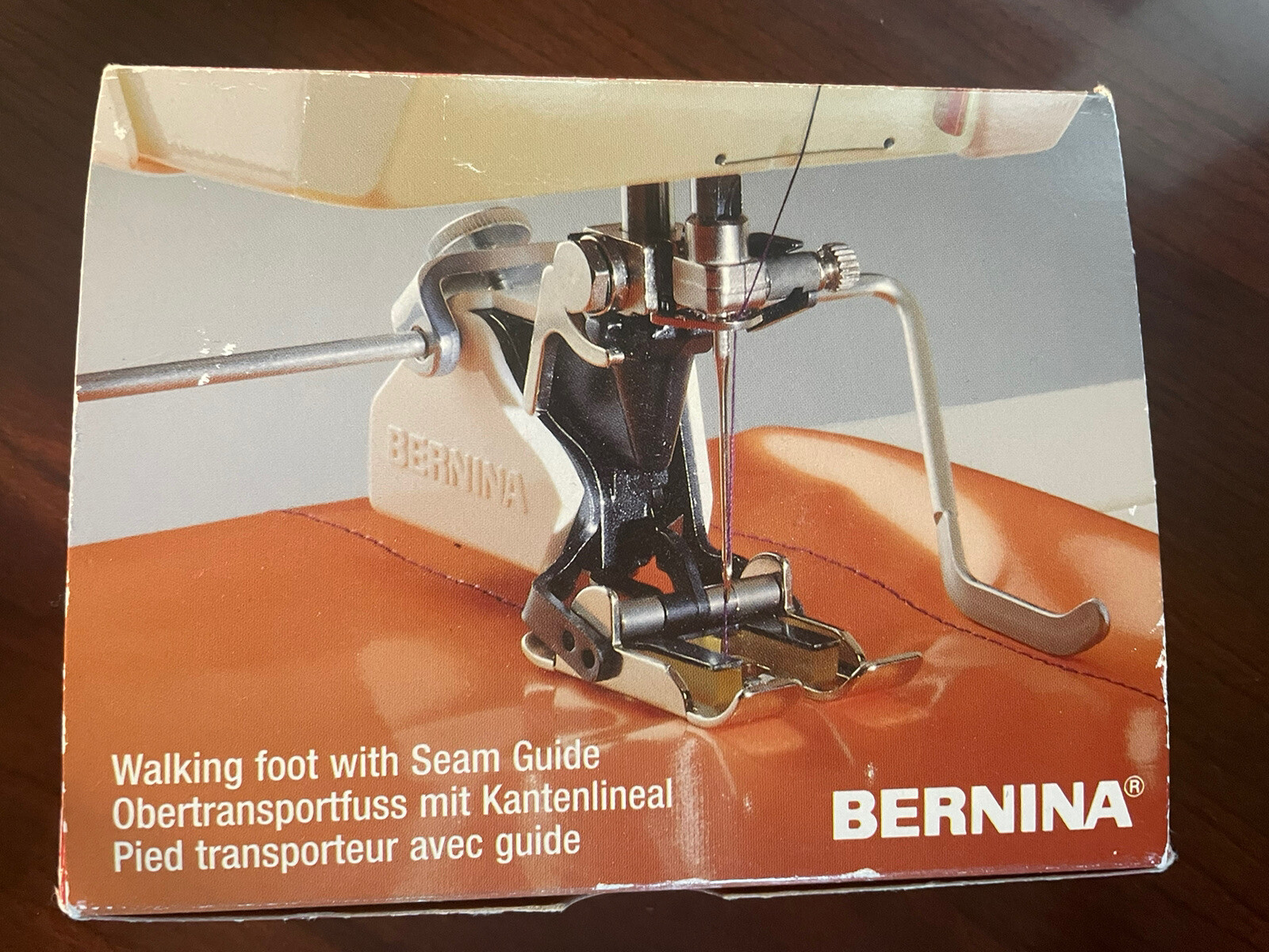 Bernina Genuine Original Walking Foot With Seam Guide w/ Instructions ...