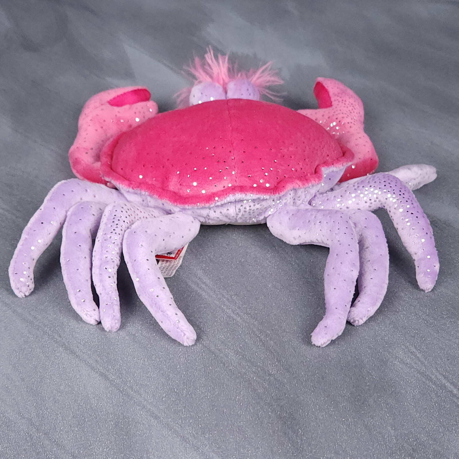 Douglas Cuddle Toys Crab Plush Stuffed Elmira Pink Purple Beanbag ...