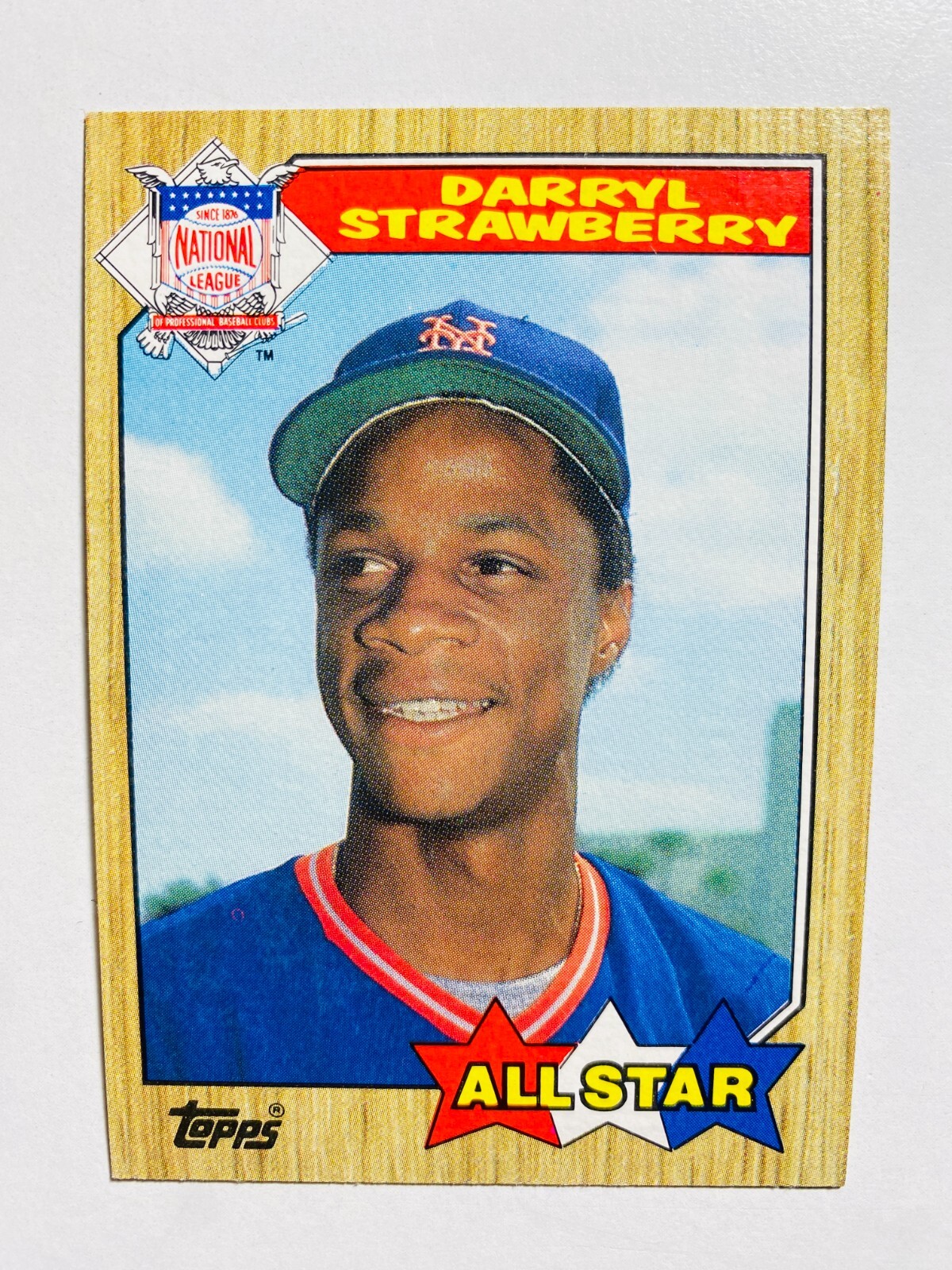 1987 TOPPS #601 DARRYL STRAWBERRY ALL-STAR NM-MT MLB BASEBALL CARD | eBay