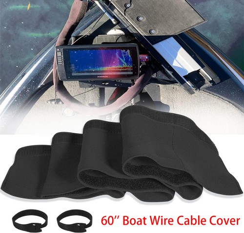 Neoprene Trolling Motor Cable Organizer Sleeve Troll Wire Cable Cover ...