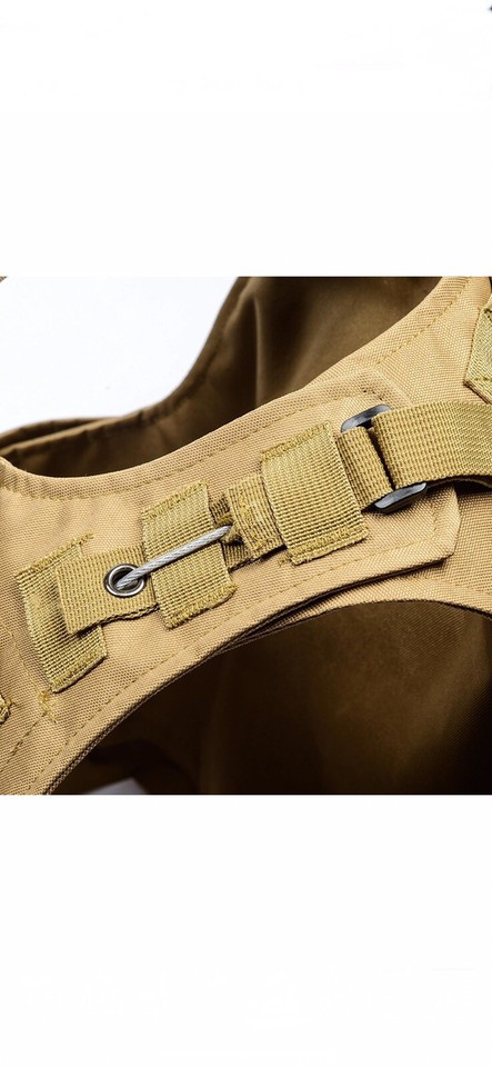 NEW Tactical body armor Vest FREE Made With Kevlar Plates 3a ...