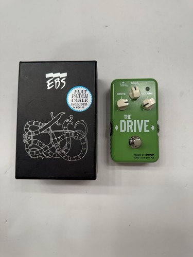 EBS The Drive Overdrive Boost Distortion Guitar Bass Effect Pedal ...