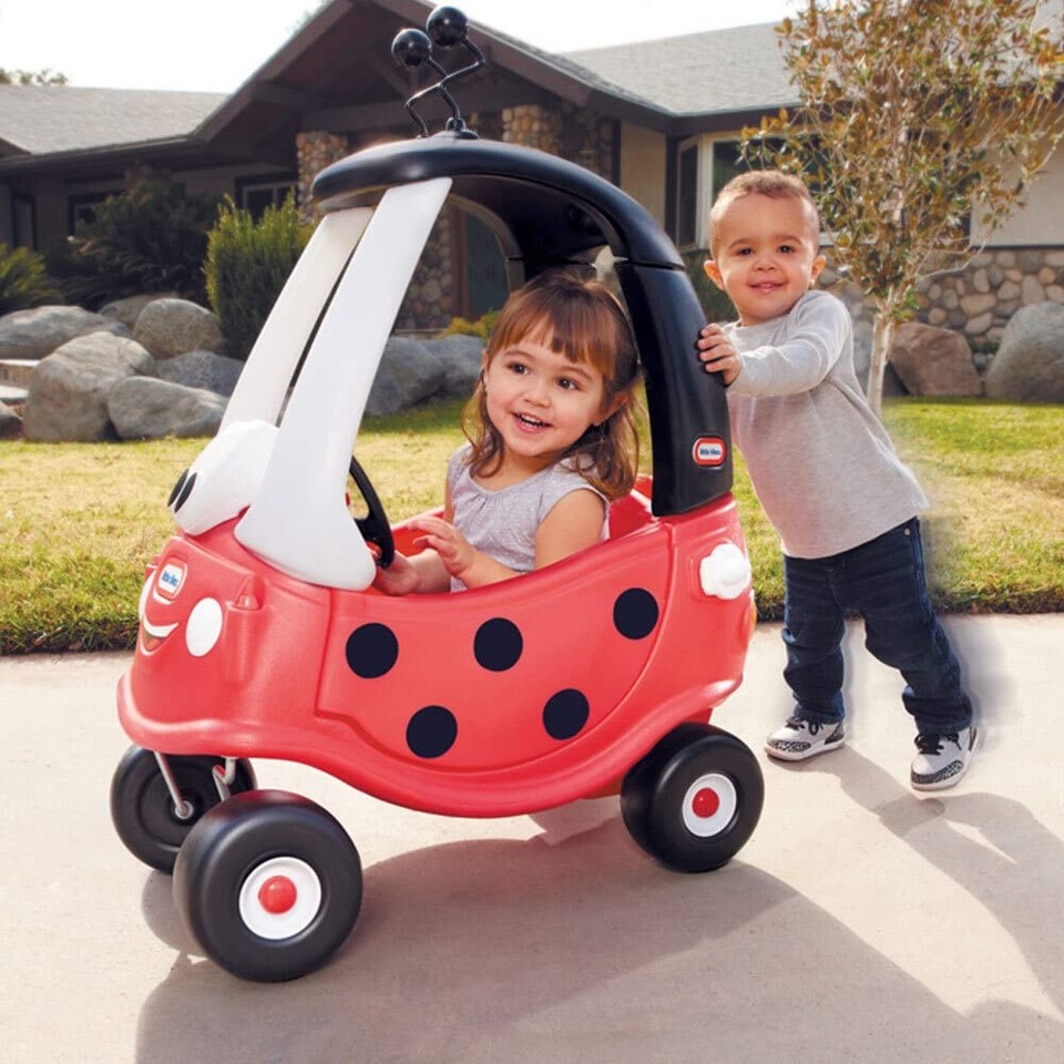 Ladybug Cozy Coupe Ride-On Car - Amazon Exclusive (Multi color ...