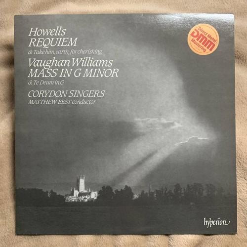 Lp English Hyperion A66076 Howells Requiem Matthew Best Coridon Singers ...