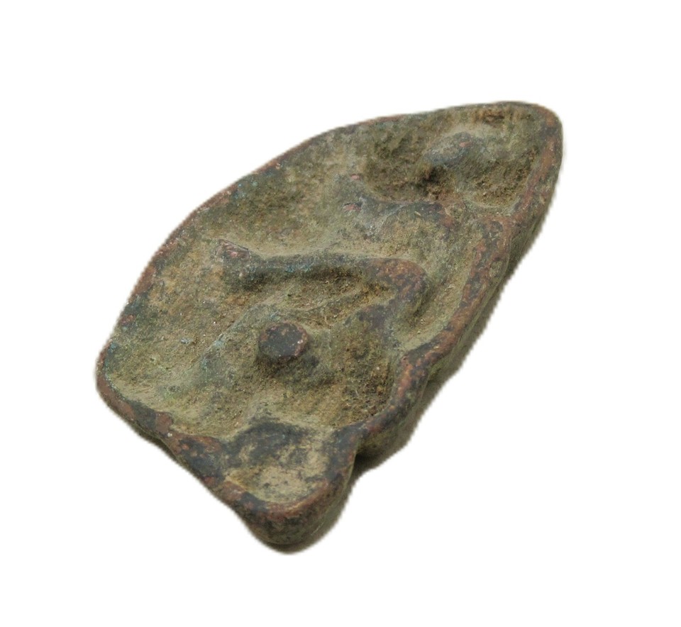 OLD NEAR EASTERN BRONZE MOUNT/STATUE. RECUMBANT RAM MASTER OF ANIMALS ...