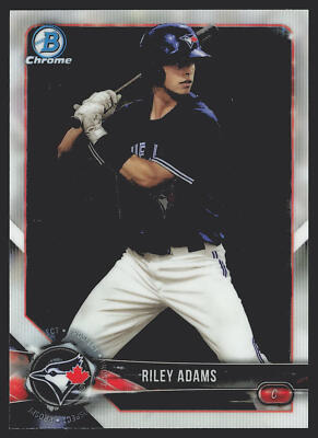 2018 Bowman Chrome #BCP241 Riley Adams Prospects | eBay