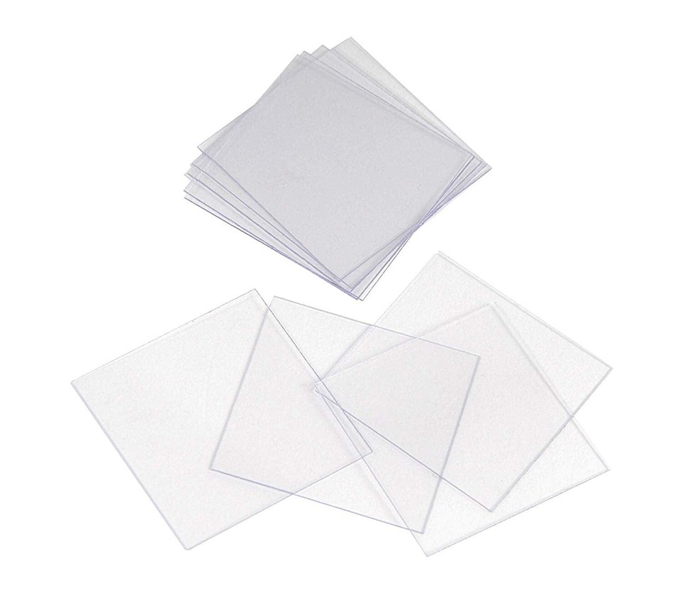 AmScope 100pc Pre-Cleaned 22mm x 22mm Square Microscope Glass Cover ...