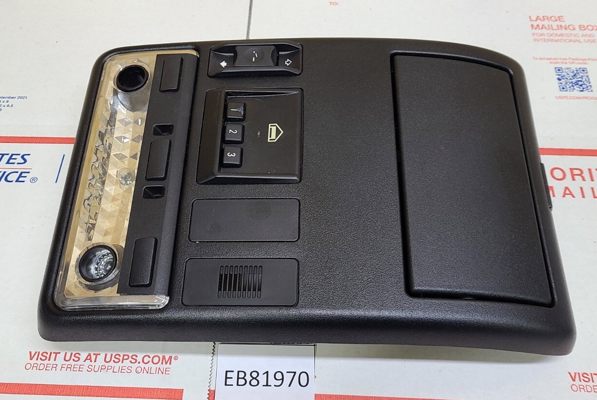 OEM 2000-2006 BMW X5 FRONT OVERHEAD CONSOLE OVER HEAD DOME LIGHT ...