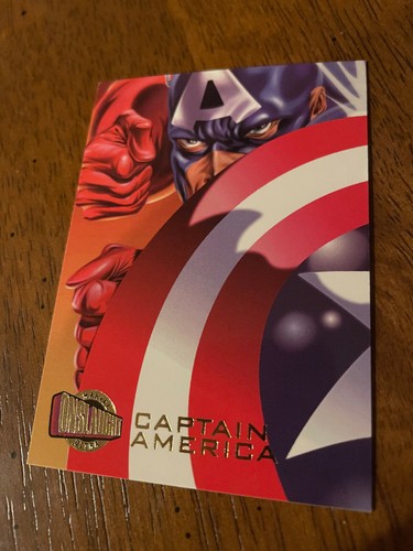 Captain America 1996 Marvel Ultra Onslaught Card #22 | eBay