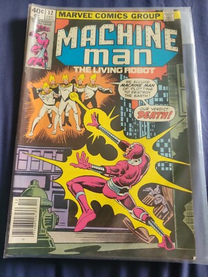 MACHINE MAN #12 STEVE DITKO ART WHITMAN VARIANT BRONZE AGE MARVEL | eBay
