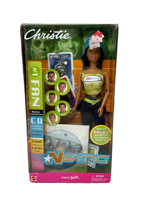 NSYNC #1 Fan Christie Barbie Doll 2000 Mattel 50535 for sale online | eBay