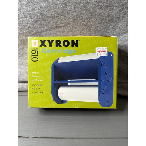 XYRON Cartridge Model 510 Easy Drop In Cartridge Two-Sided Lamination ...