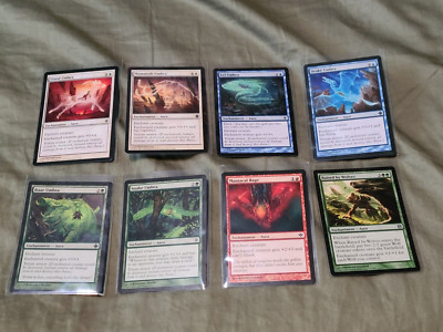 MTG Enchantment x8 Raised By Wolves,Snake Umbra,Boar Umbra,Drake Umbra ...