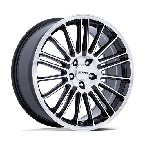 PETROL P1D 20X8.5 5X114.3 Offset 40 Gloss Black w/Machined Face ...