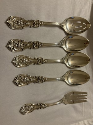 reed and barton francis 1st sterling silver 85 Pc Set, 8 Full Place ...