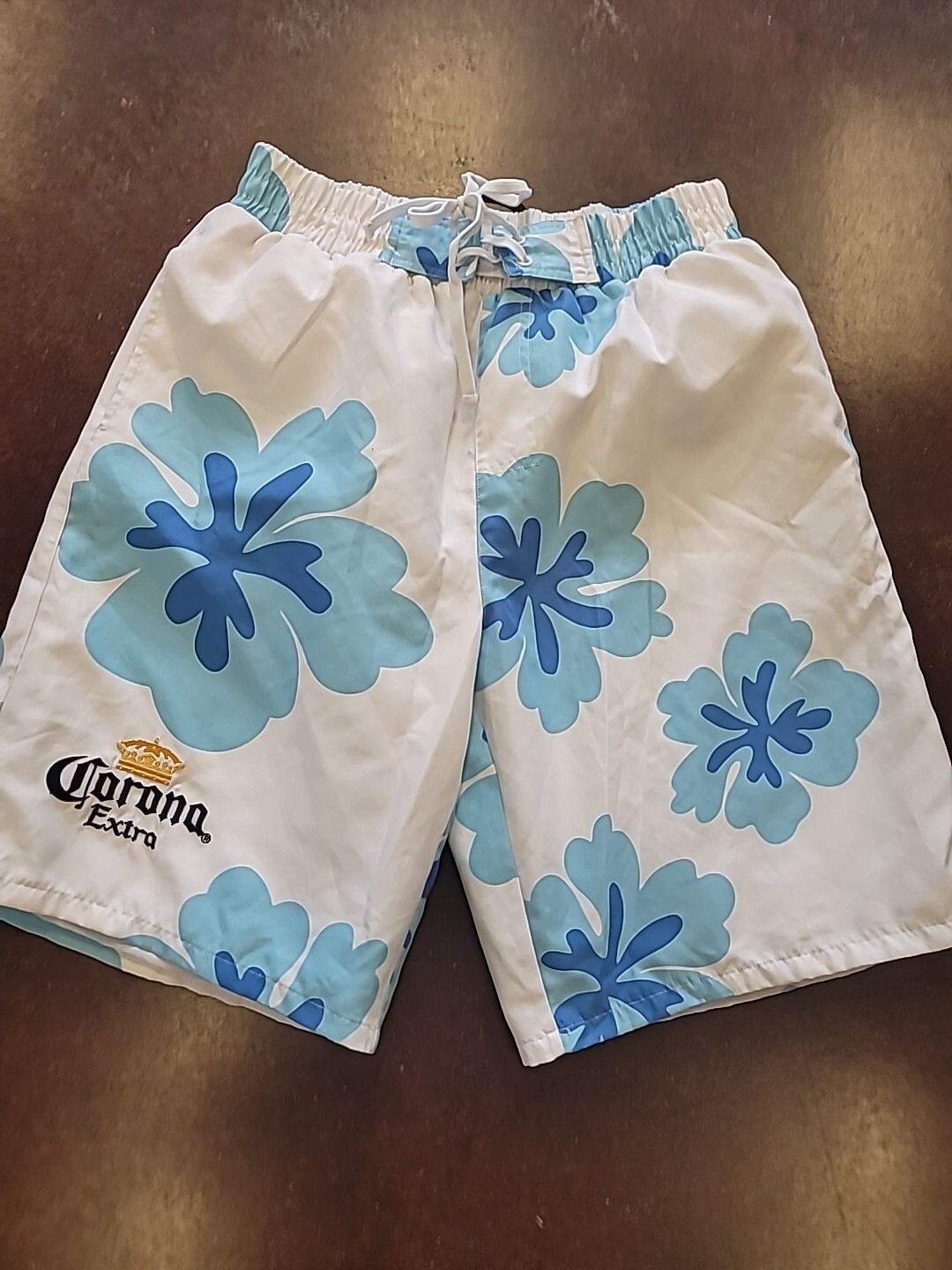 Corona Extra Beer Logo Swim Trunks Board Shorts Embr… - Gem