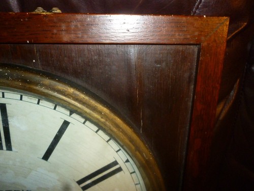 Vintage all original The Standard Electric Time Co Wood Gallery Wall ...