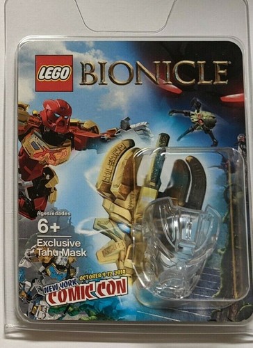 LEGO SDCC NYCC Minifigure #2 2014 Bionicle Exclusive TAHU MASK NY Comic ...