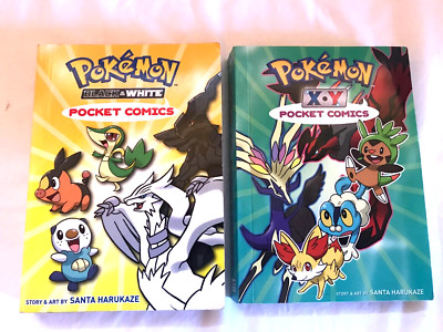 Lot of 2 Pokemon Pocket Comics Black & White and X Y | eBay