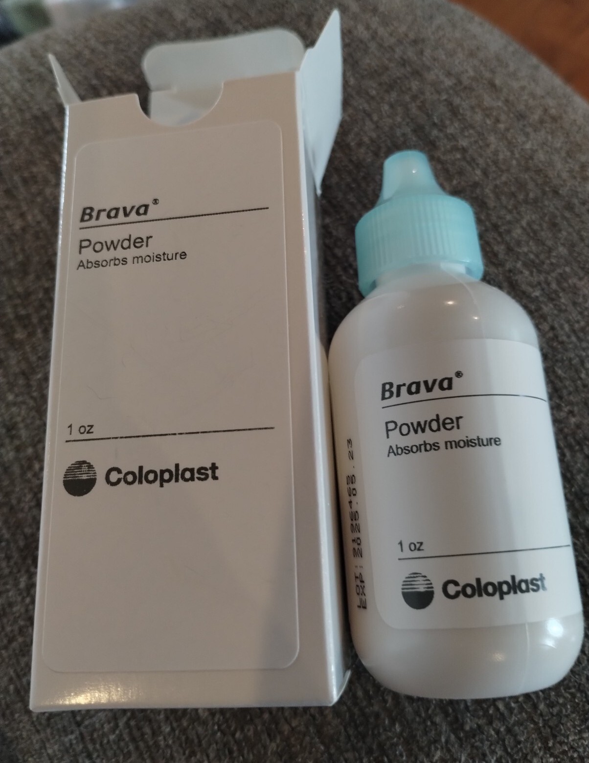19075 Coloplast Brava Moisture Absorbing Powder 1 oz. Exp 5-23-2025 ...