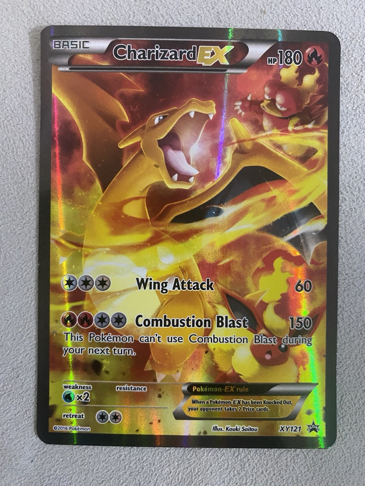 Charizard EX XY121 Current Market Value | Promo