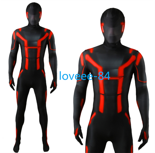 Tron 3 Ares Mask Jumpsuit Adult Kid Bodysuit Halloween Costume Cosplay ...