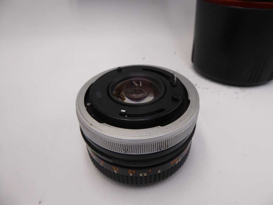 Canon S. C. FD 50mm F1.8 Manual Focus Prime Lens FD Mount ideal ae1 ...