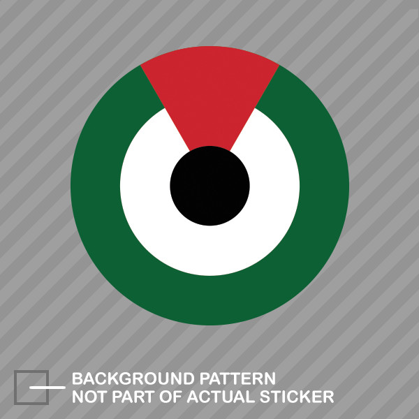 United Arab Emirates Air Force Roundel Sticker Decal Vinyl UAE Emirati ...